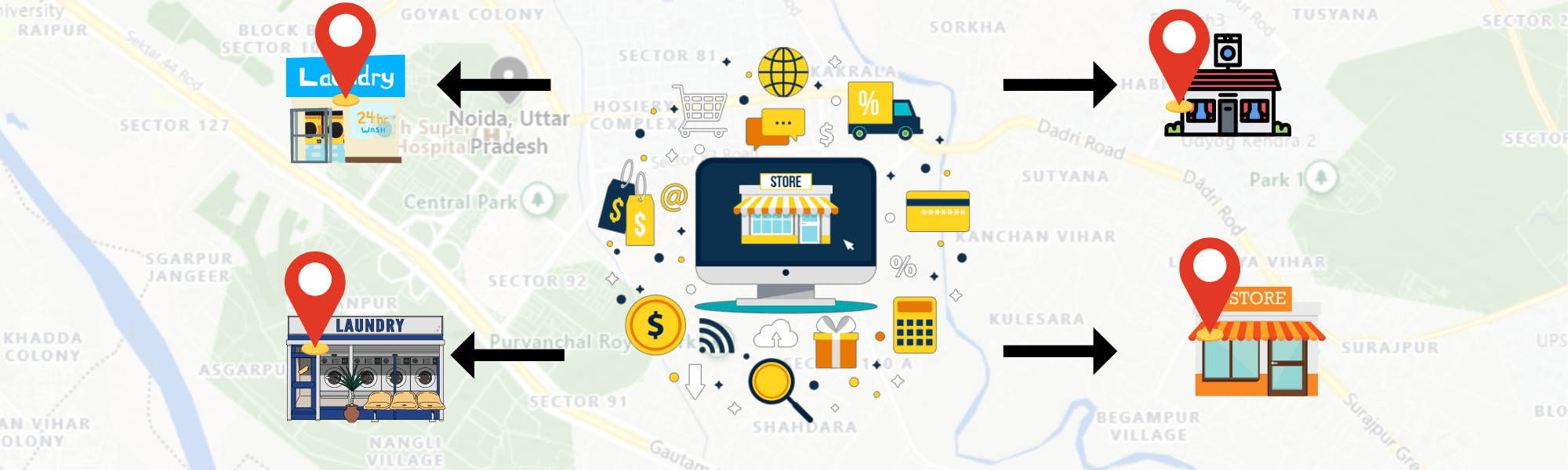 How to manage multiple Stores and franchise laundry business? | Quick Dry Cleaning Software