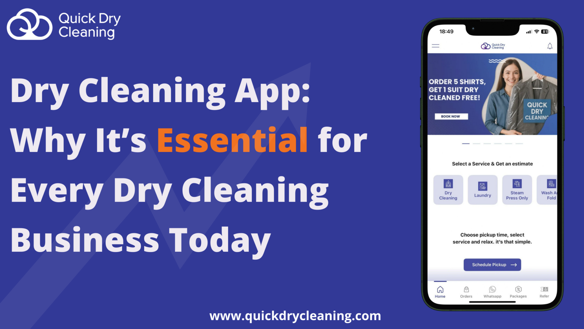 Dry Cleaning App: Your Key to Automated Laundry Management